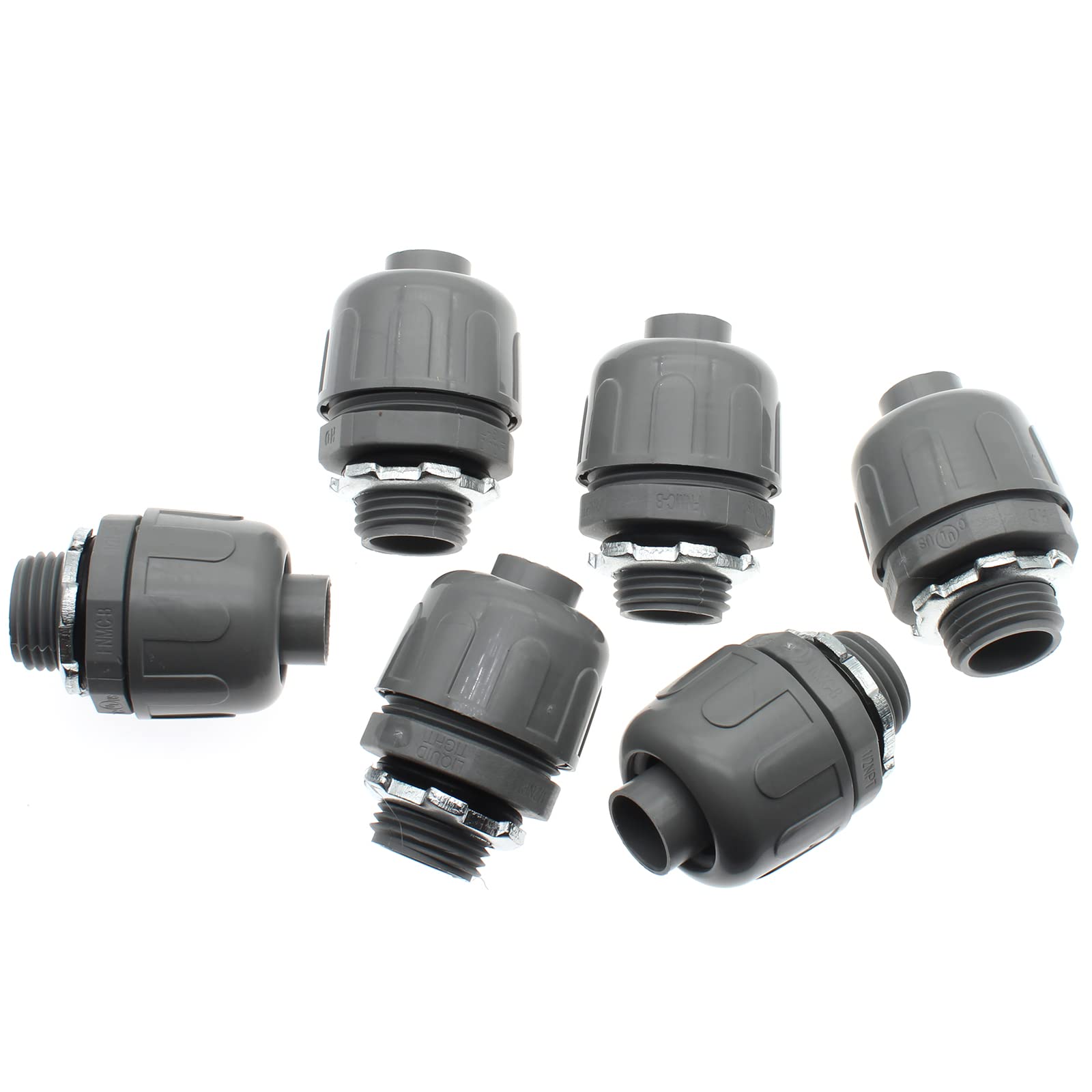 Snapklik.com : FDXGYH 6 Pcs 1/2-Inch NPT Non-Metallic Electrical ...