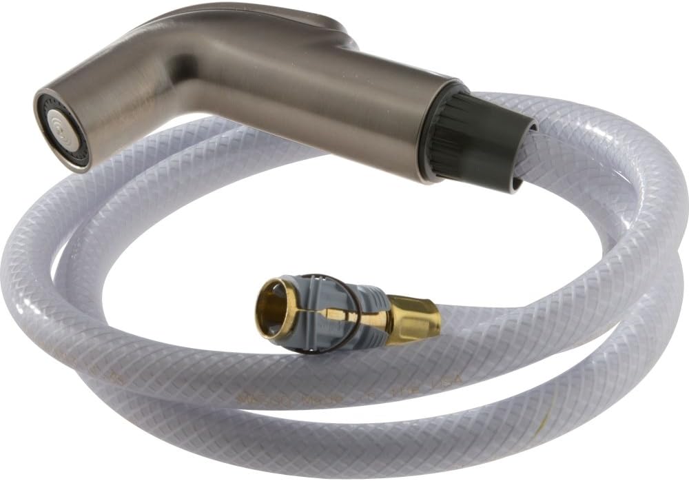 DELTA FAUCET RP31612 Replacement Hose/Spray, Chrome - Plumbing Hoses ...