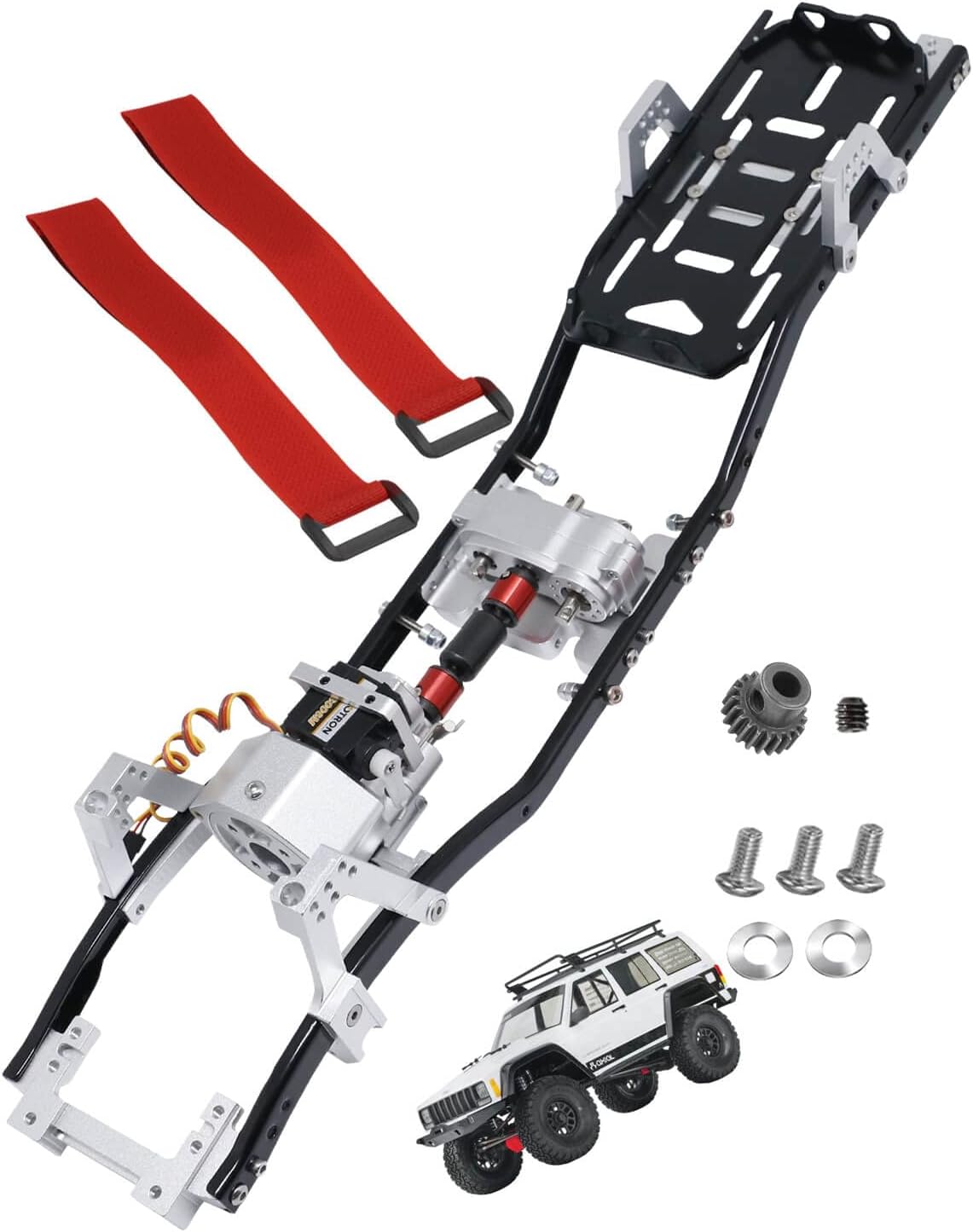 Amazon.com: RCMYou RC Metal Chassis Frame 313mm Wheelbase Upgrades w ...