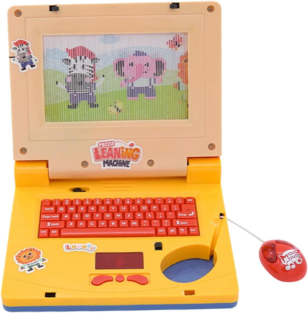 Kekou Kids Computer - Pretend Laptop with Screen Mouse Keyboard - Toy ...
