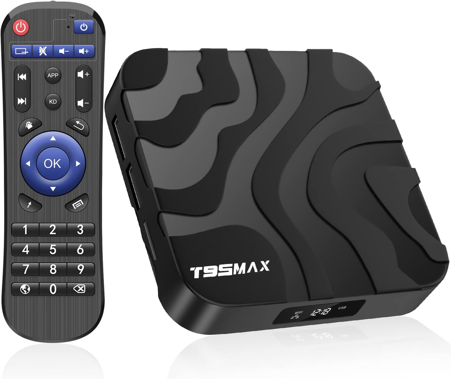 Amazon.com: TUREWELL Android Streaming Media Players 12.0, T95Max H618 ...