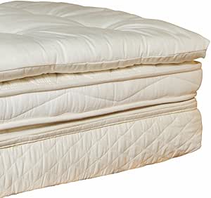 Amazon.com: Holy Lamb Organics Wool Mattress Toppers (Queen Deep Sleep ...