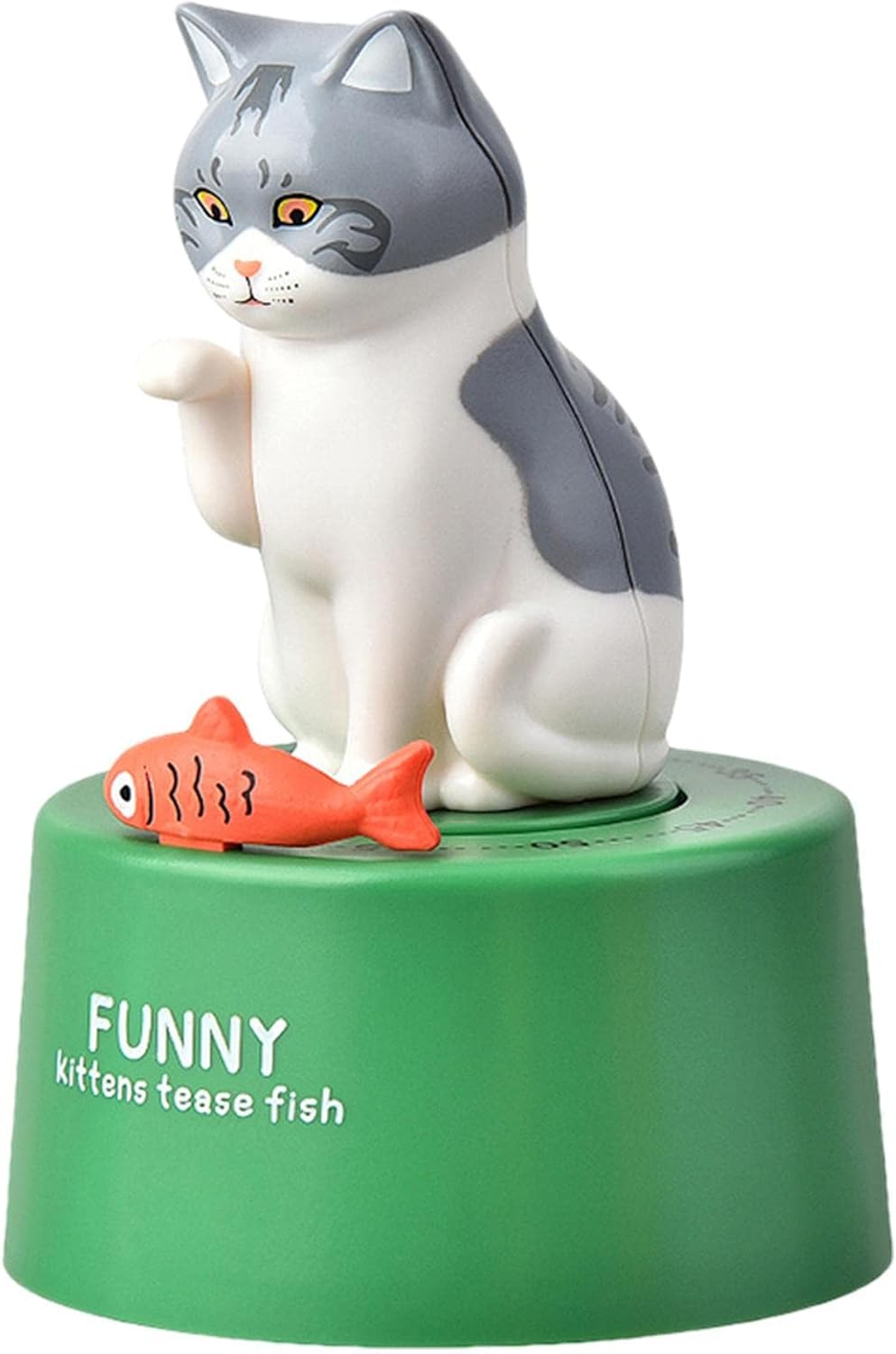 Meow Cat Kitchen Timer Egg Timer Cat Shape Mechanical Kitchen Timer ...