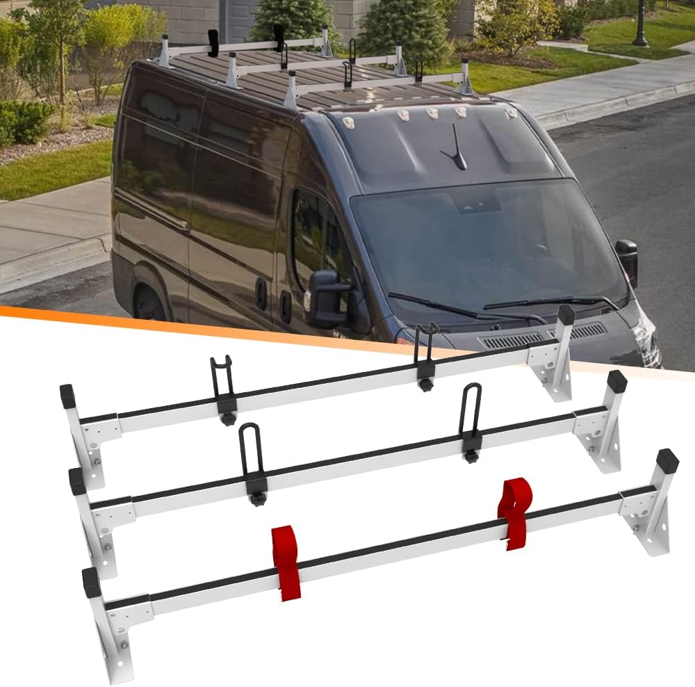 Amazon.com: MELIPRON Van Roof Ladder Rack Fit for RAM ProMaster 2013 ...