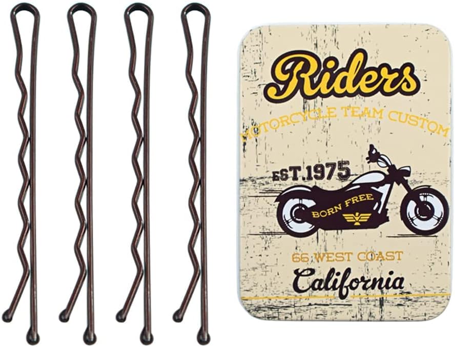 Amazon.com : Jumbo Bobby Pins Metal Hair Pins Textention Hair Clips for ...