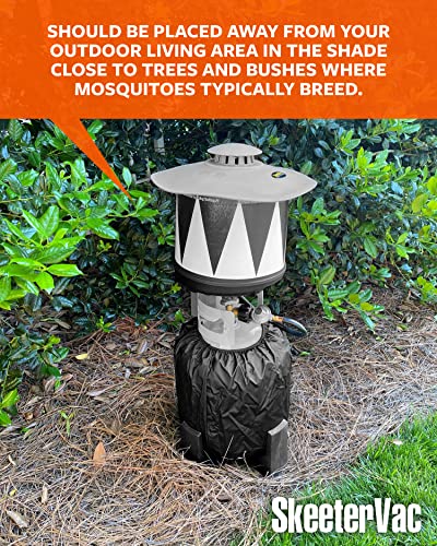 SkeeterVac SV-15 Dispositif anti-moustiques, tueur d'insectes piqueurs ...