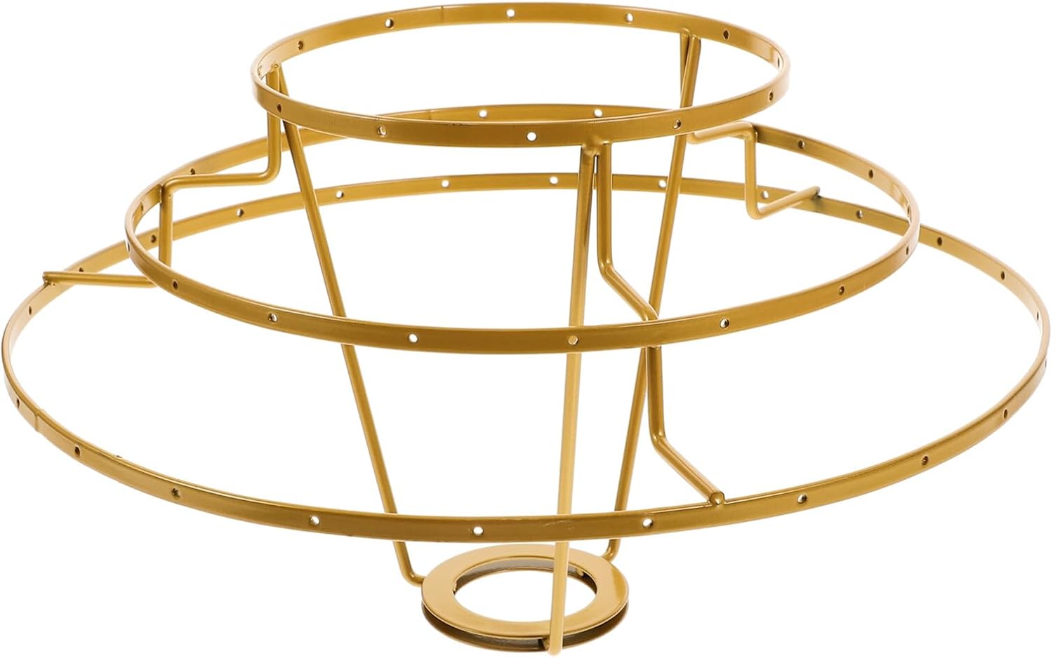 OSALADI Chandelier Frame Lamp Shade Rings 3 Layer Lamp Guard Shade ...
