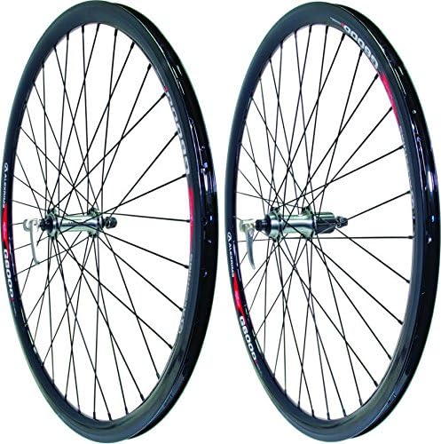 Amazon.com : Wheel Al 700 Set Alex G6000/4500 Tiagra Black : Sports ...