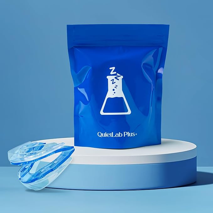Quiet Lab Plus Anti-Snoring Mouthpiece, 25 Adjustable Positions, BPA ...
