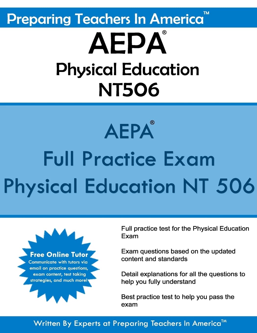AEPA Physical Education NT506: Arizona Educator Proficiency Assessments ...