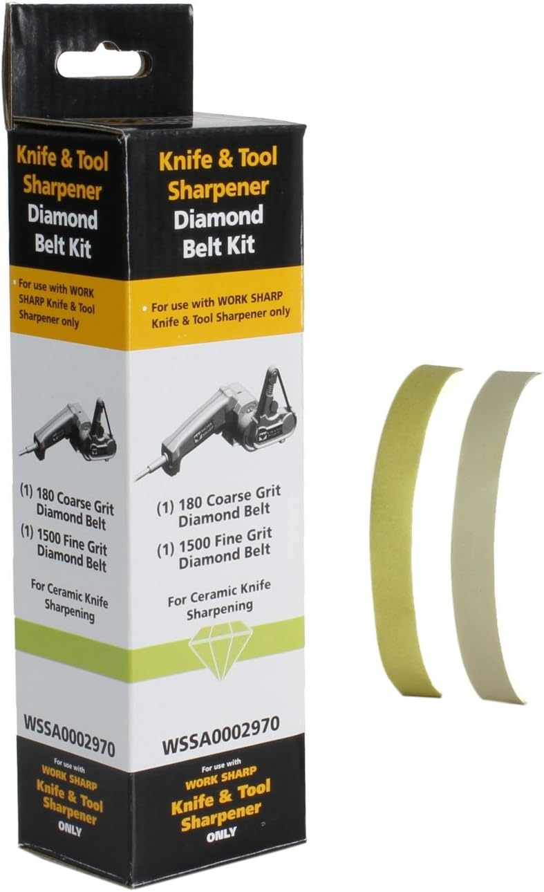WORK SHARP Diamond Belt Kit – WSSA0002970 Knife and Tool Sharpener Belt ...
