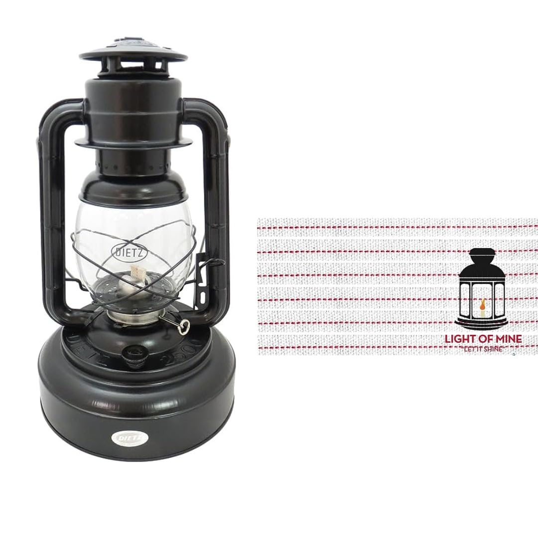 Amazon.com: Light of Mine | Dietz #2500 Jupiter Oil Burning Lantern| Kerosene Oil Lamp | Camping ...