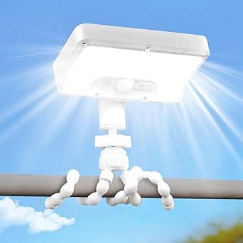 Amazon.co.jp : LIFENGSOLER 92LED ソーラーライト 屋外 IP65防水 フレキシブル三脚付 & 360度調整 ...