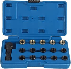 Amazon.com: Spark Plug Thread Repair Kit, M16 x 1.25 Screw Tap Portable ...