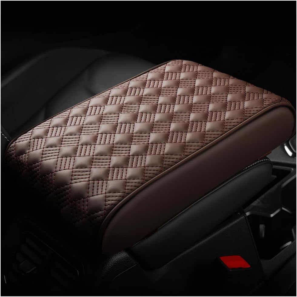 Amazon.com: IHOTDER Car Center Console Cover,Leather Arm Rest Cover for ...