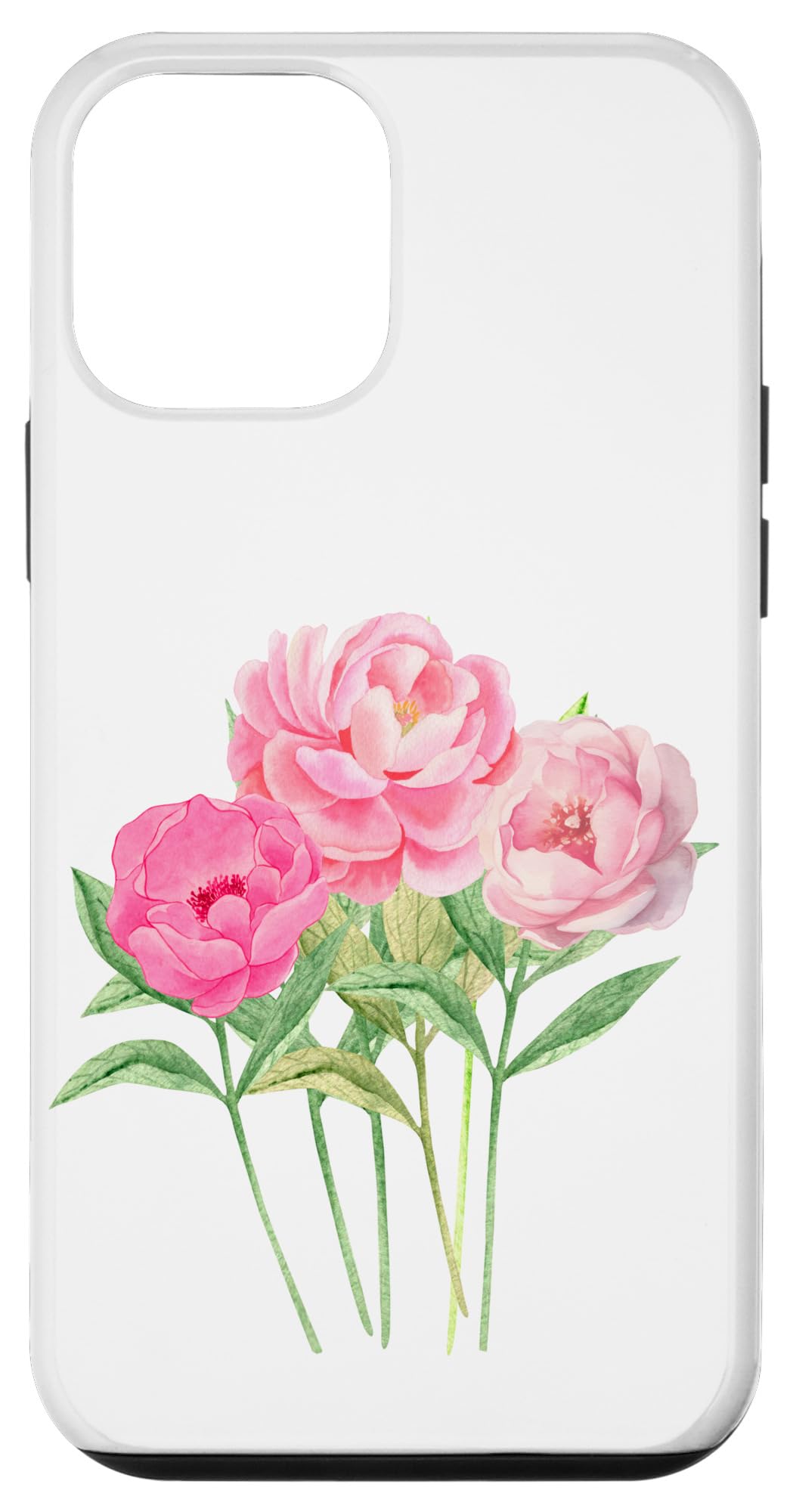 iPhone 12 mini Peony Flower – Bouquet of Peonies Women and Girls Case ...