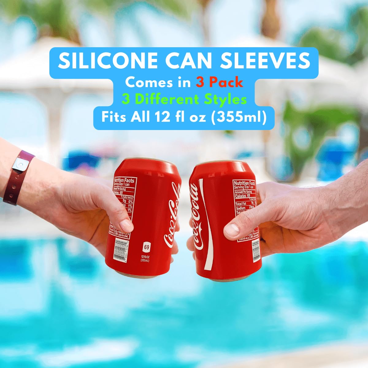Snapklik.com : (3 Pack) Can Covers That Look Like Soda, Silicone ...