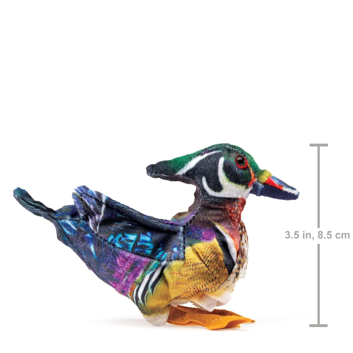 Folkmanis Puppets Bird Folkmanis Mini Wood Duck Finger Puppet ...