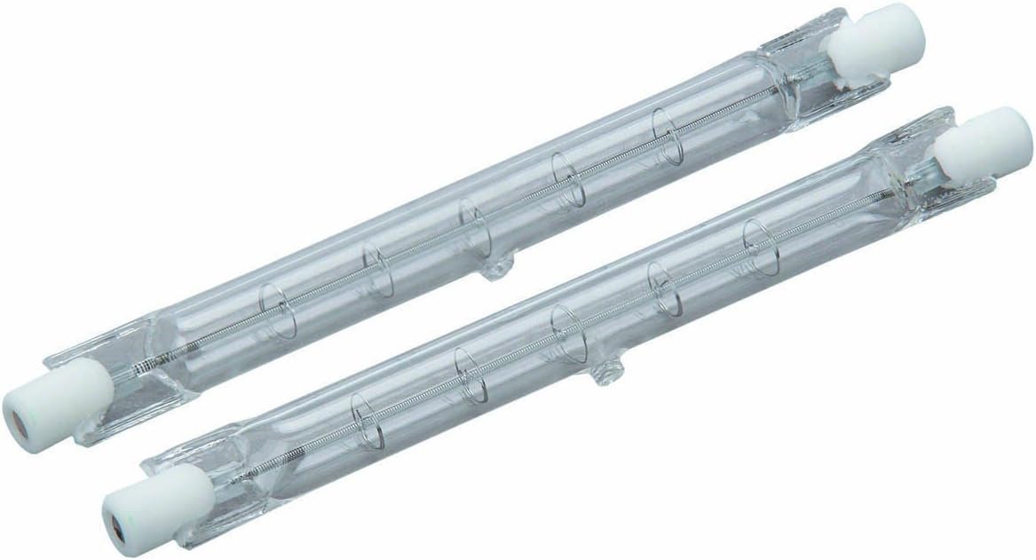 500 Watt Halogen Replacement Bulbs Double Ended 4-5/8" Long - PACK of 2 ...
