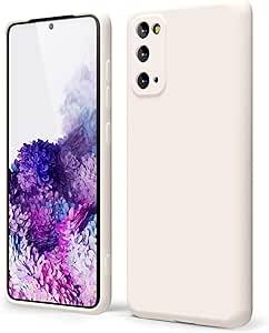 Amazon.com: oakxco for Samsung Galaxy S20 Phone Case Liquid Silicone Grip, Cute Thin Slim Soft ...