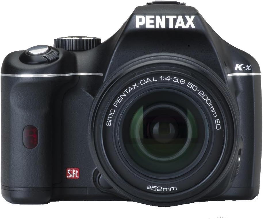 Pentax K-x Digital SLR Camera (Twin Lens Kit 18 - 55mm and 50-200mm ...