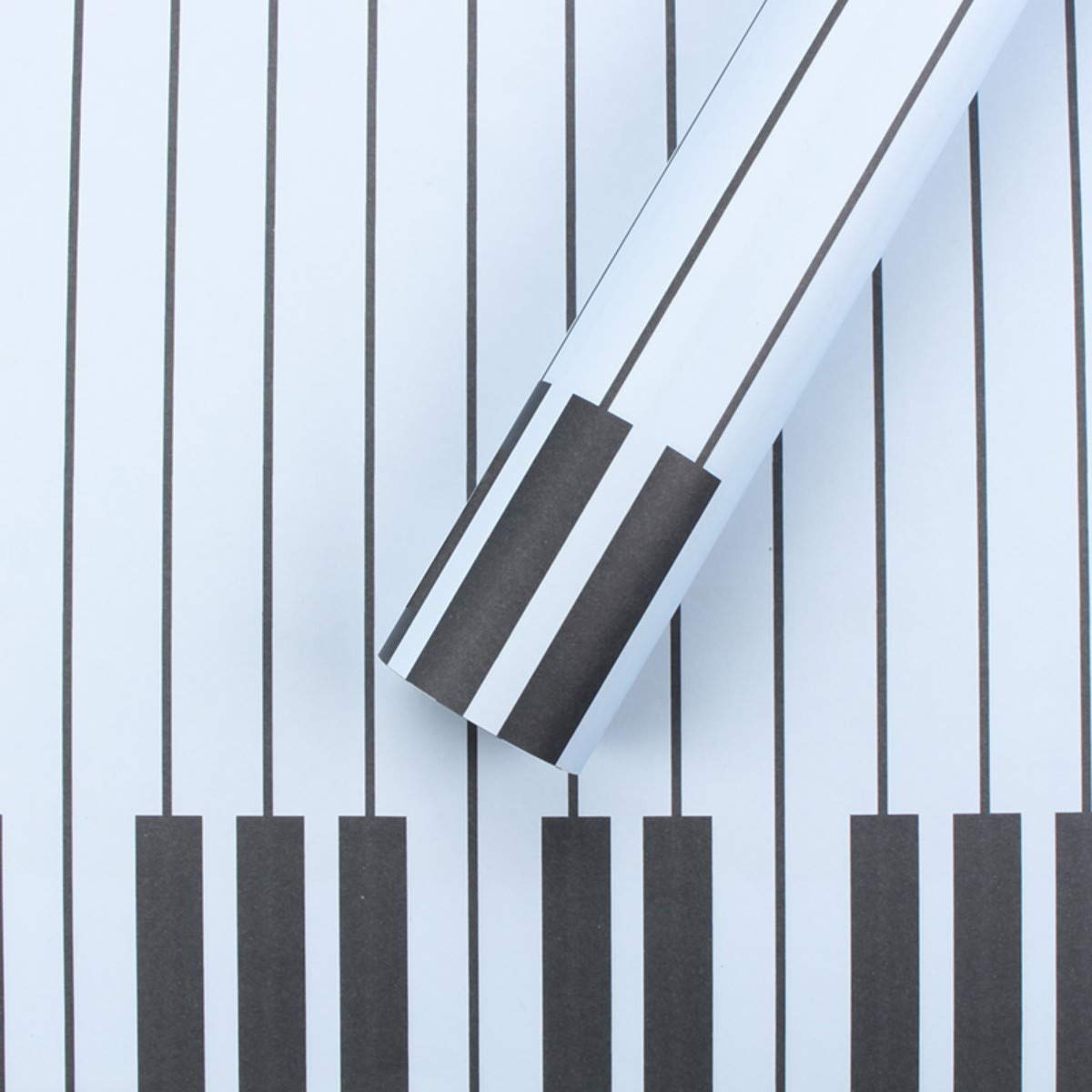 Paper Pep Plastic Series Wrapping Paper Piano Blue Pack of 20 Sheets ...