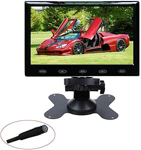 Amazon.com: CAIRUTE 7 Inch Ultra Thin 16:9 HD 800480 TFT LCD Color Car ...