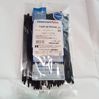 Amazon.co.jp: インシュロック ヘラマンタイトン 結束バンド T50R-W-MGHN : DIY・工具・ガーデン