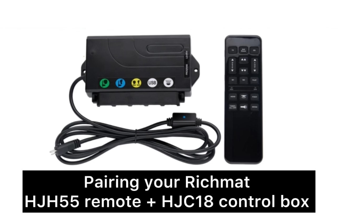 Richmat Adjustable Bed Remote Control Richmat HJC18 Control Box_063593 ...