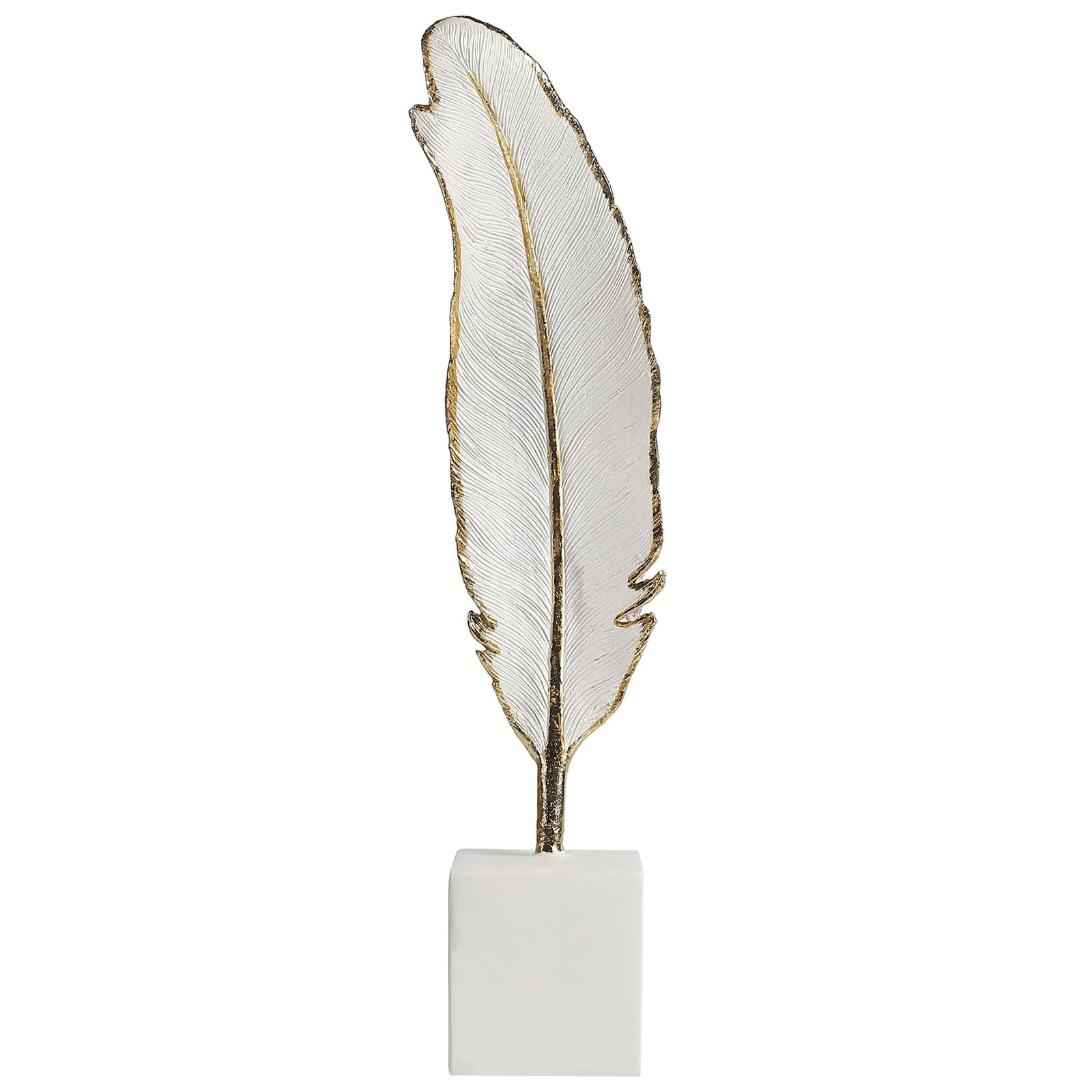 Amazon.com: Tomresina Feather Home Decor, Aluminum Bird Decorative ...