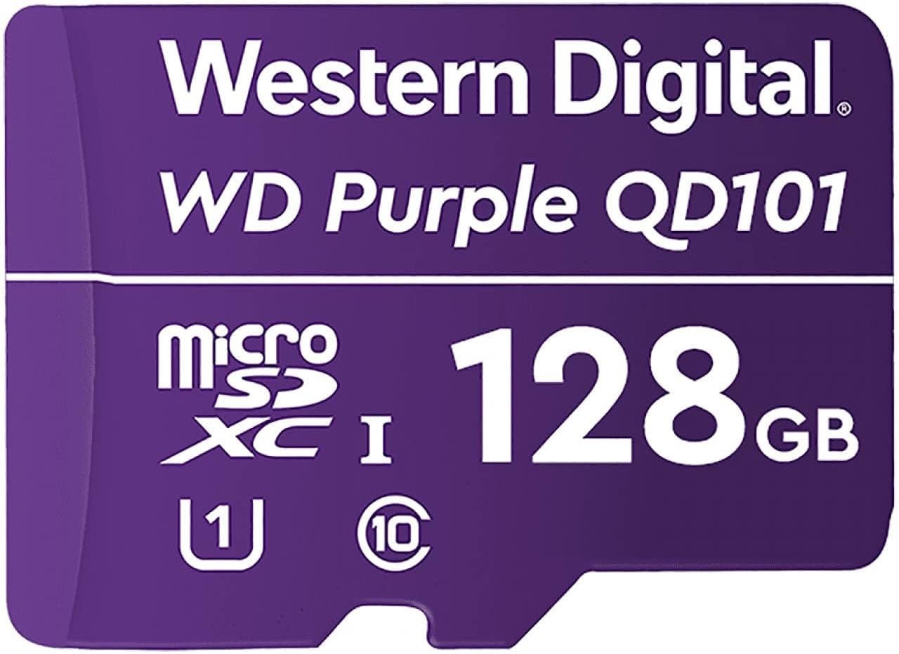 Western Digital WD Purple 128GB Surveillance and Security Camera Memory ...