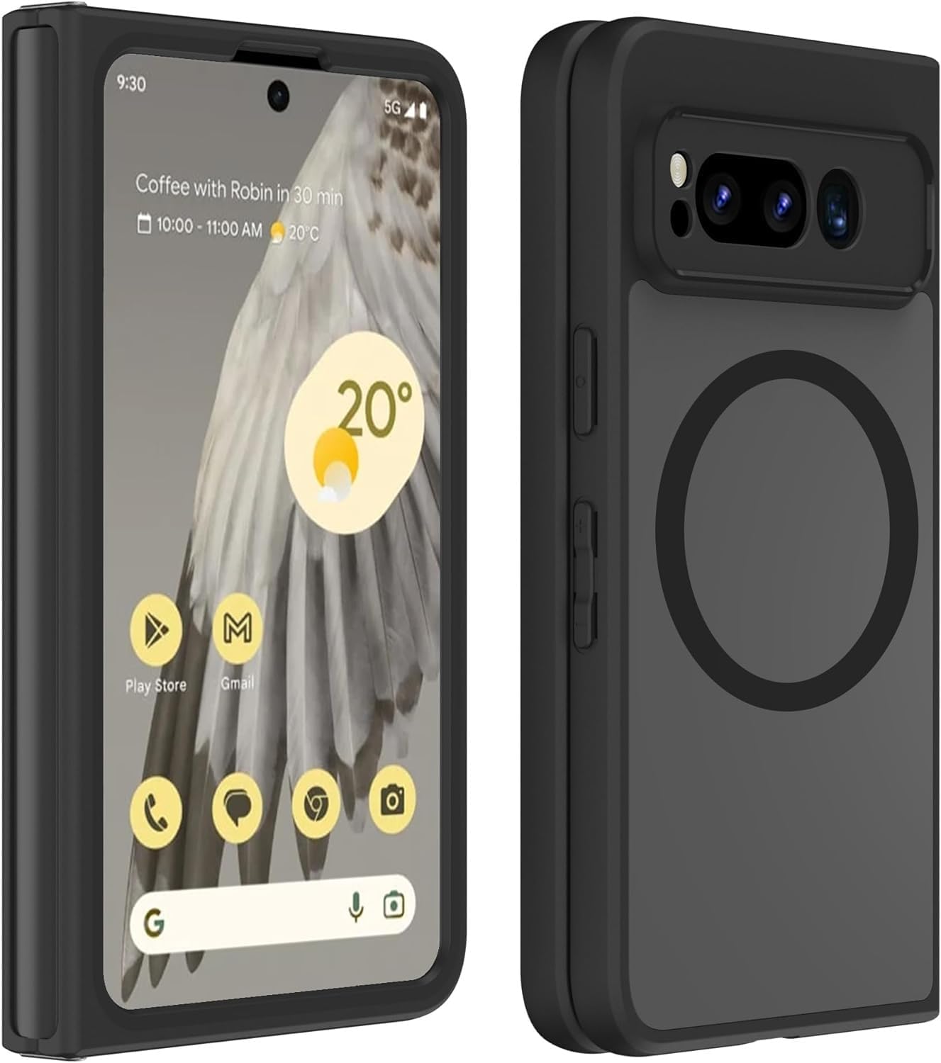 Amazon.com: HikerClub Magnetic Case for Google Pixel Fold (2023 ...