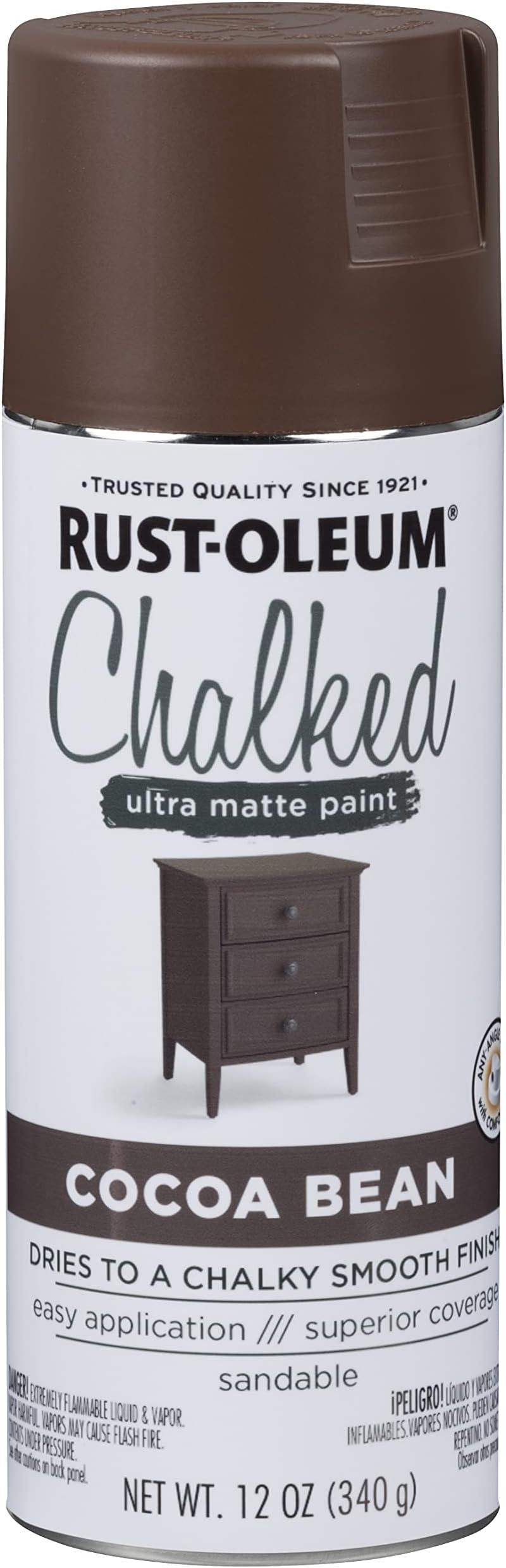 Rust-Oleum 249081 Painter's Touch 2X Ultra Cover Spray Paint, 12 oz ...