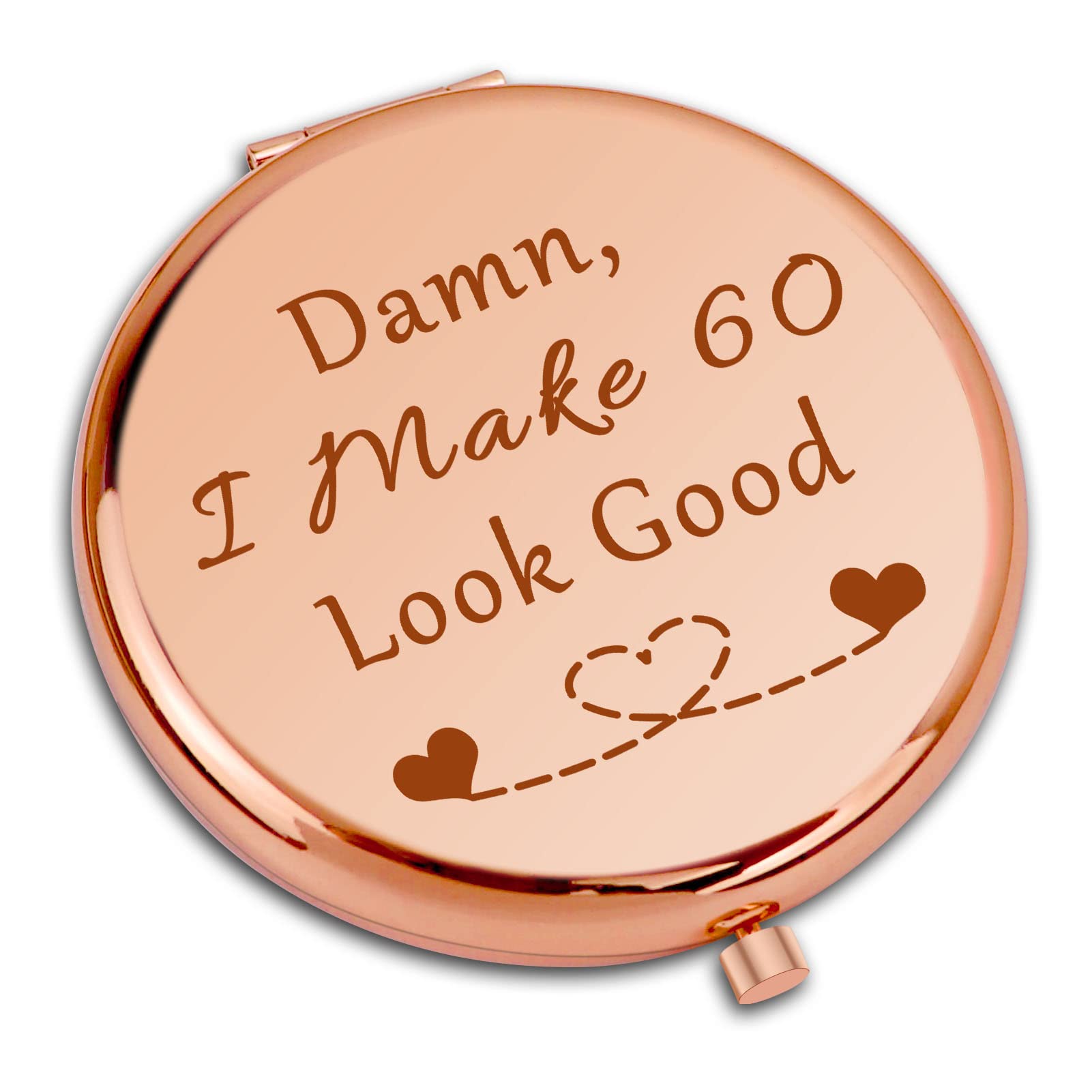 60th Birthday Gifts for Women 60th Birthday Compact Mirror 60 Year Old ...