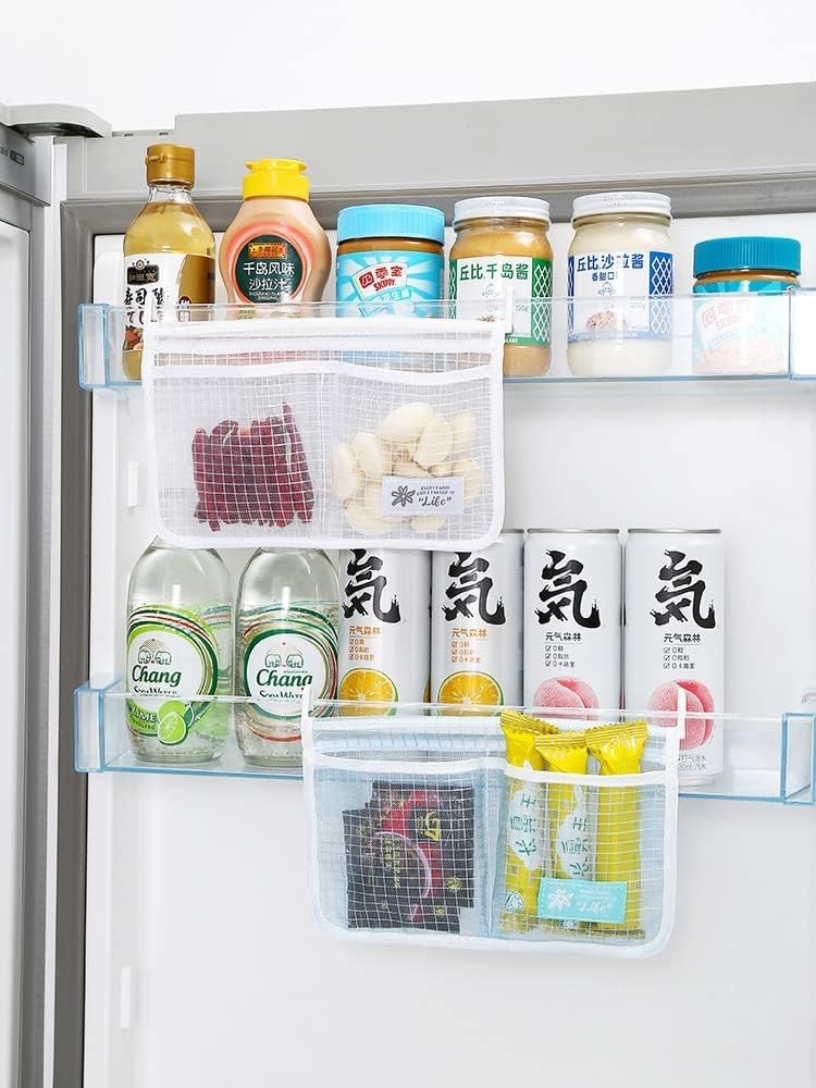 Amazon.com: MOLANLY 2pcs Refrigerator Door Organizer Set Used to ...