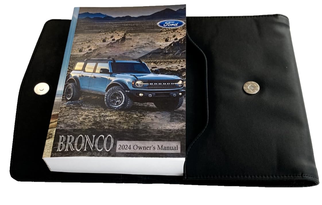 2024 Bronco Owner Manual, Operator's Glovebox Book: Helming ...