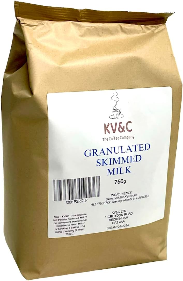 KV&C - Fine Granulated Powder Skimmed Milk 750g The Convenient Powdered ...