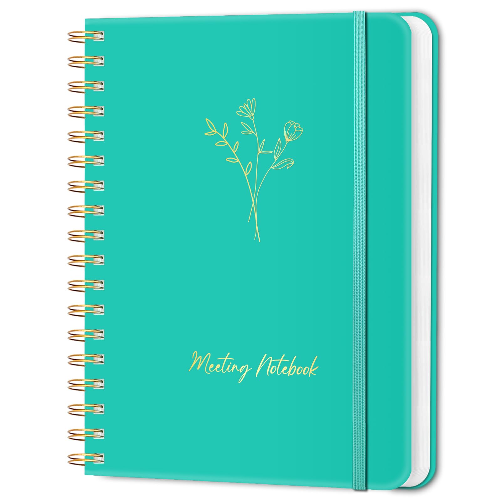 PIOOJK Meeting Notebook for Work - Work Organizer Notebook with Action ...