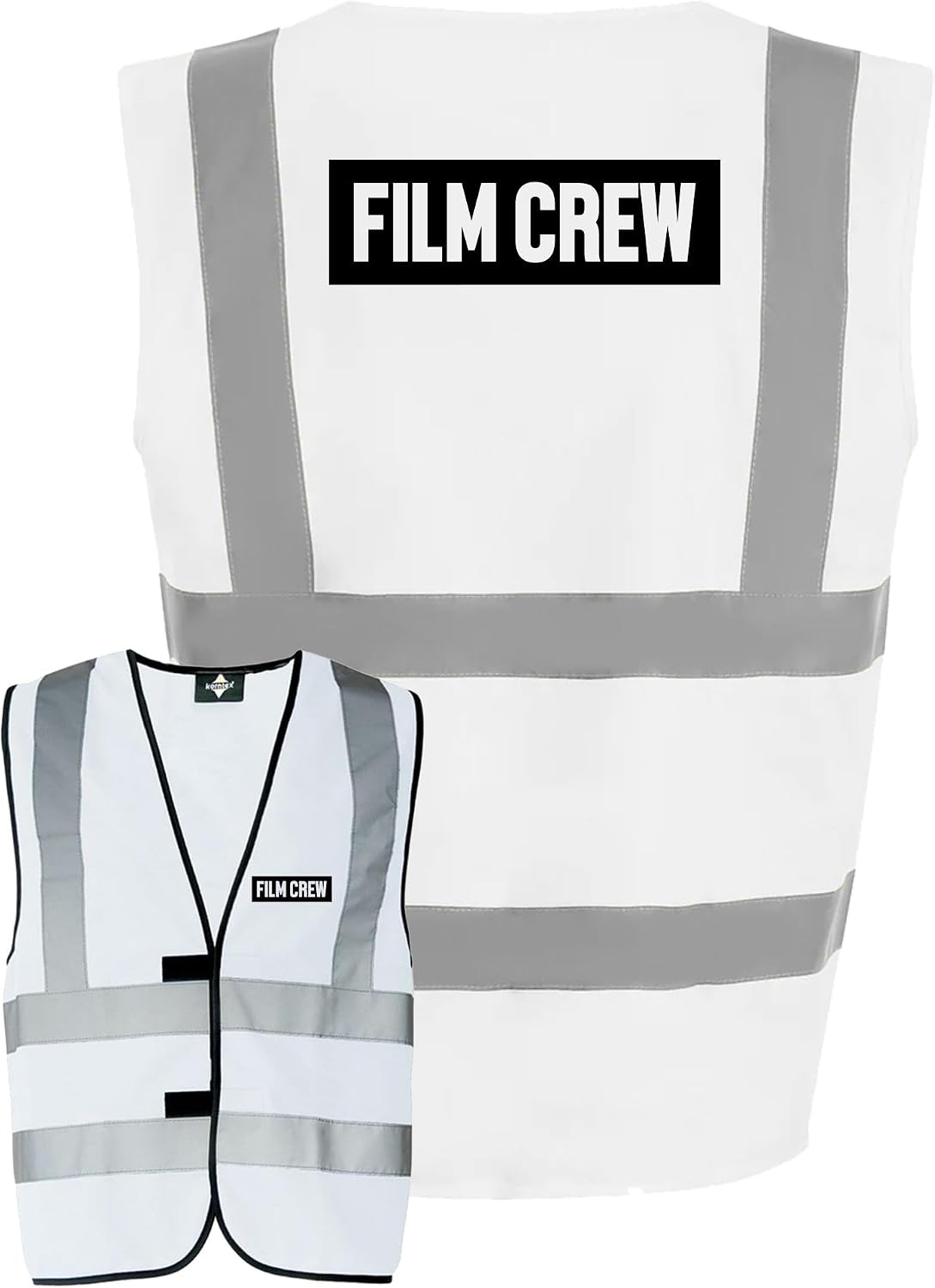 FlagSuperstore Film Crew Hi Vis Vest High Visibility Adult Safety ...
