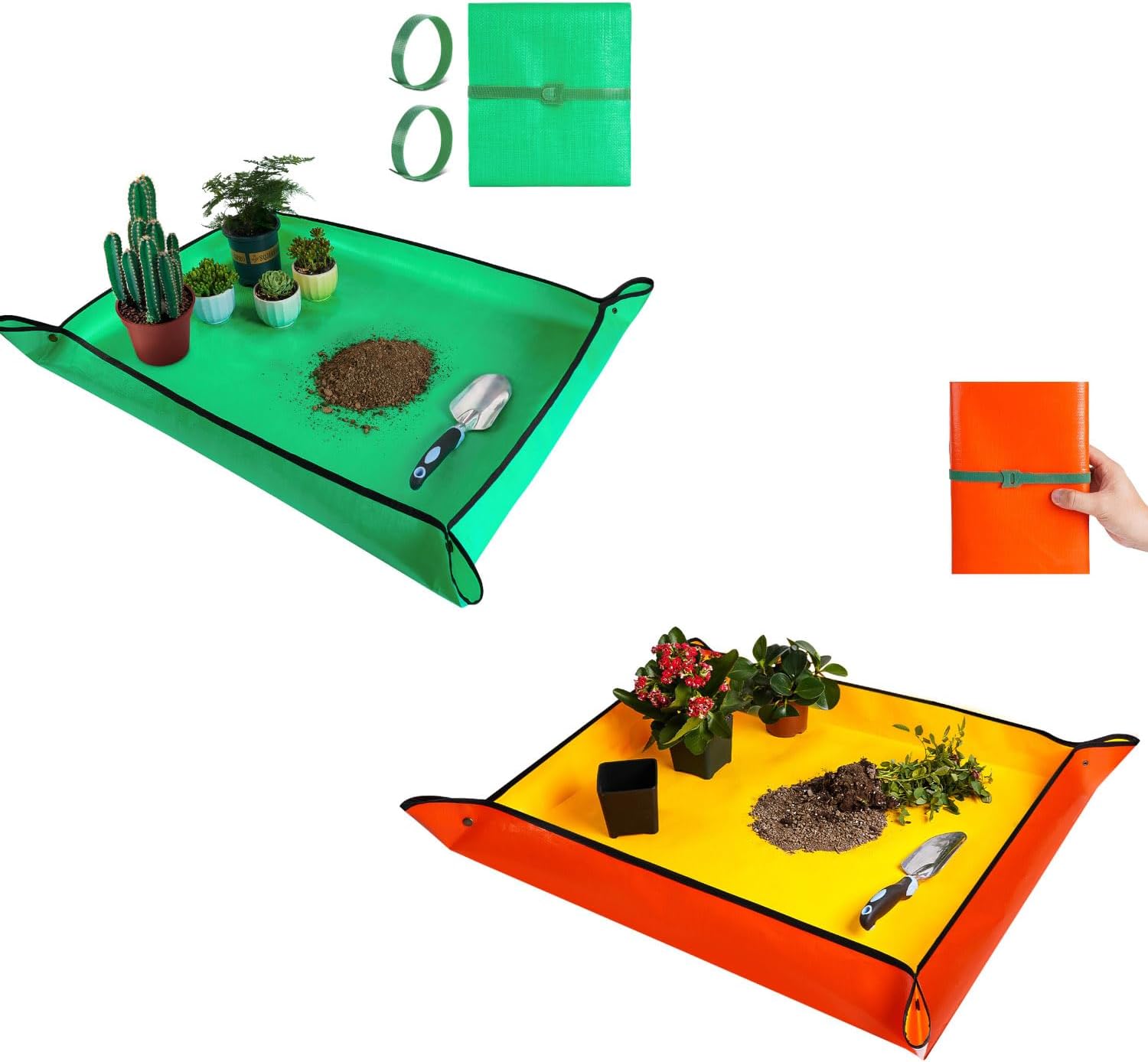 Amazon.com: HNXTYAOB Large Repotting Mat for Plant Transplanting and ...