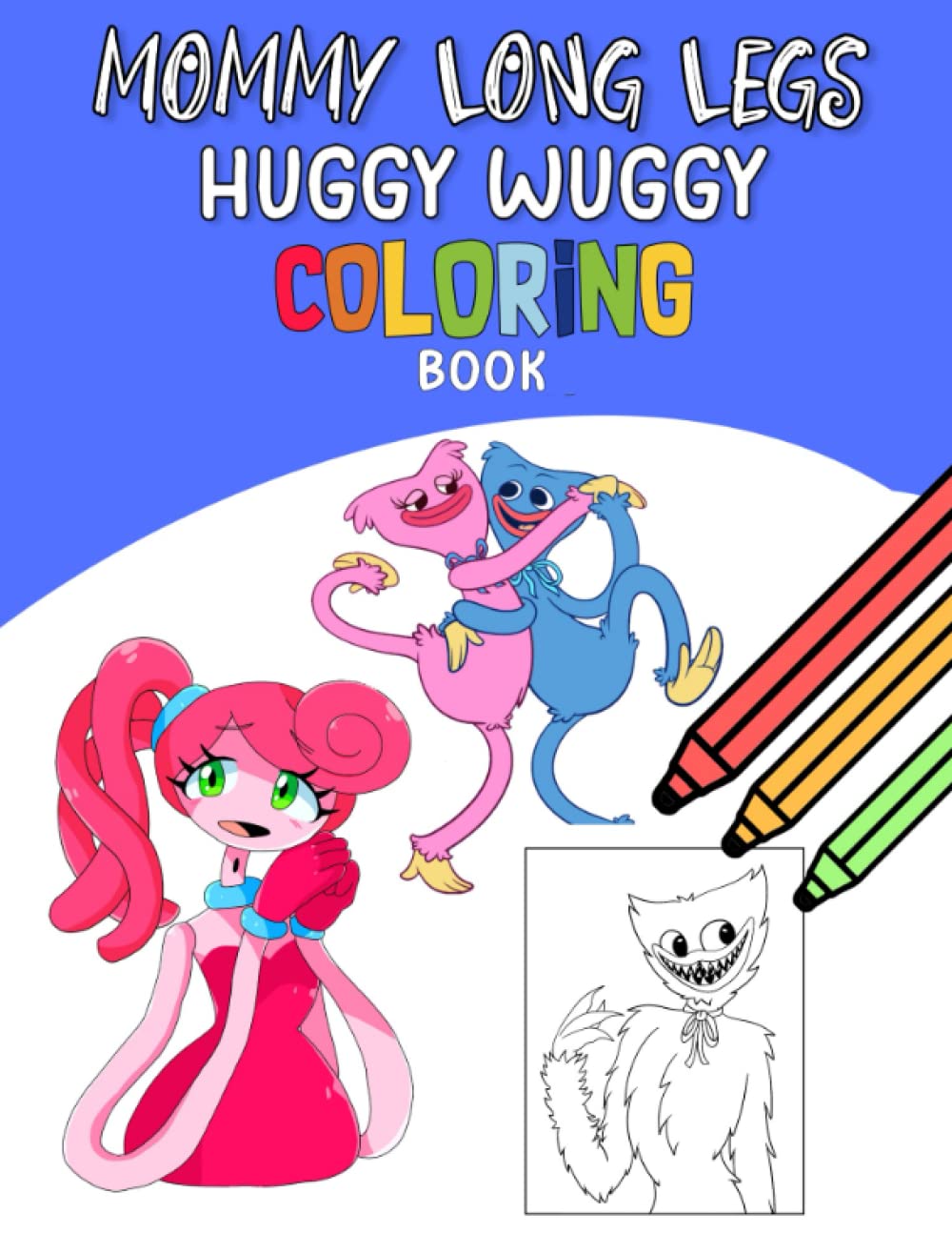 Buy Mommy Long Legs Huggy Wugg Coloring Book: 60 High Quality Colouring ...