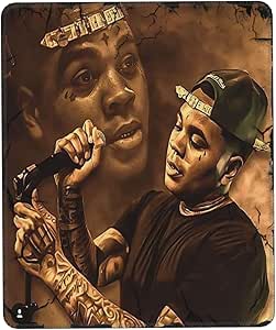 Amazon.com: Kevin Rapper Singer Gates Mouse Pad Comfort Desk Pad ...