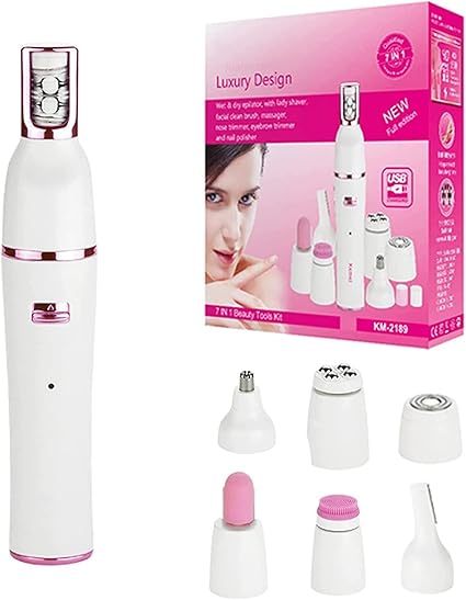 Pluxy Hair Removal for Face, Face Epilator for Women Facial Hair, 7 in ...