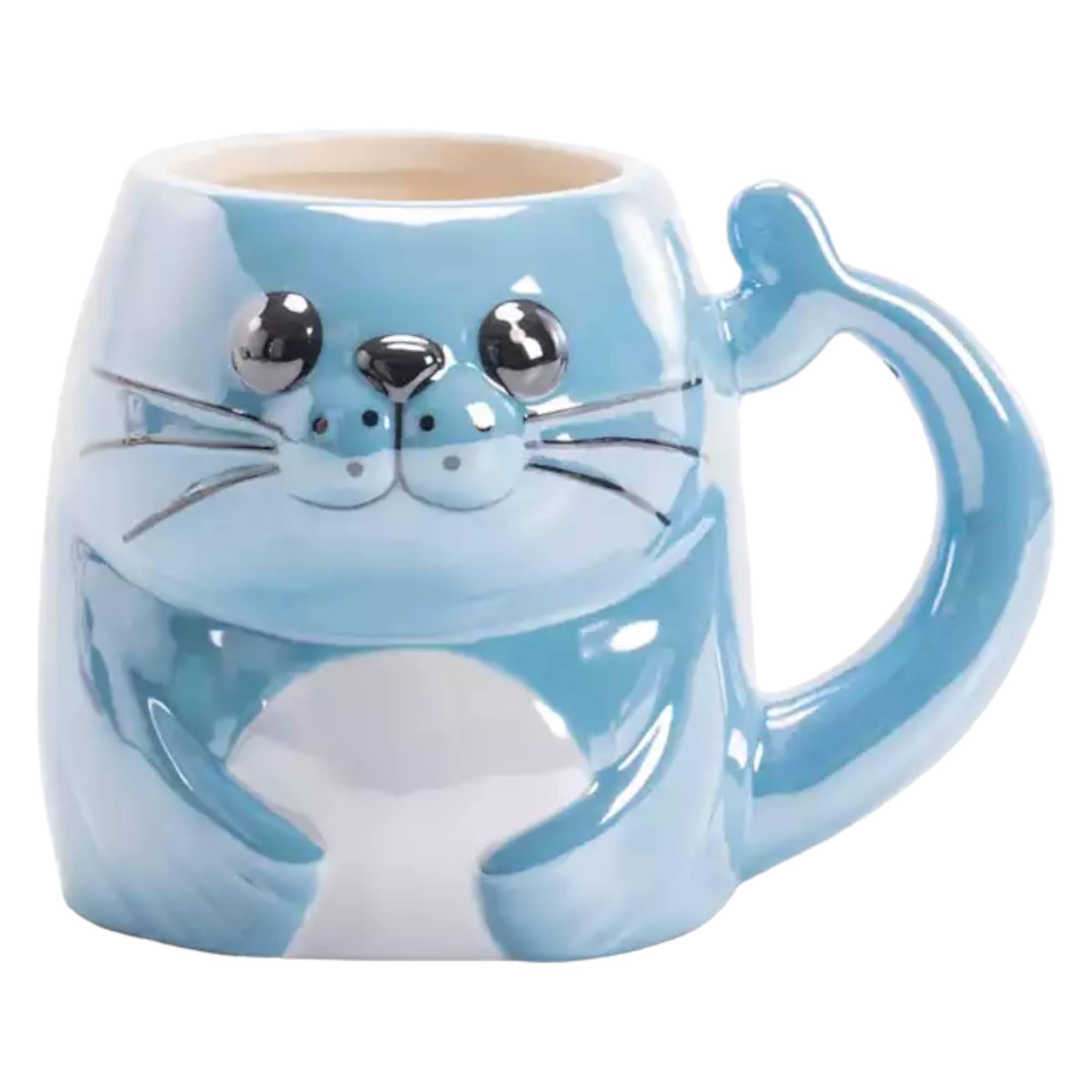 Caribou Living Blue Iridescent Seal Ceramic Mug Cup Novelty Antartic ...