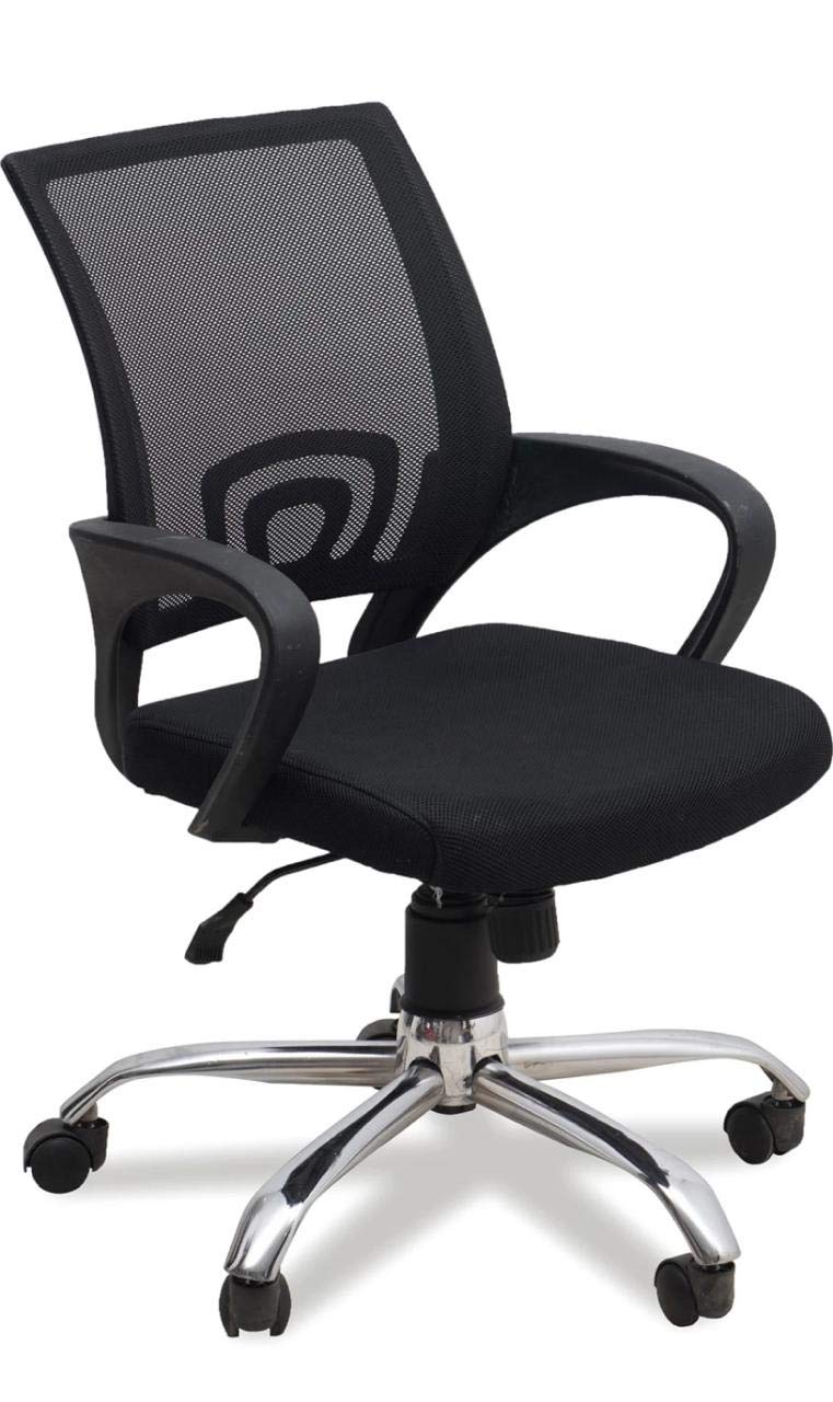 Prestige 707 Office Study Computer Chair (Black,Red) : Amazon.in: Home ...