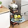 Kitchenwell Multi-Purpose Trolley Storage Organizer and Kitchen ...