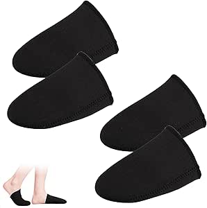 2 Pairs Toe Warmers, Neoprene Thermal Toes Covers Caps Boots, Reusable ...