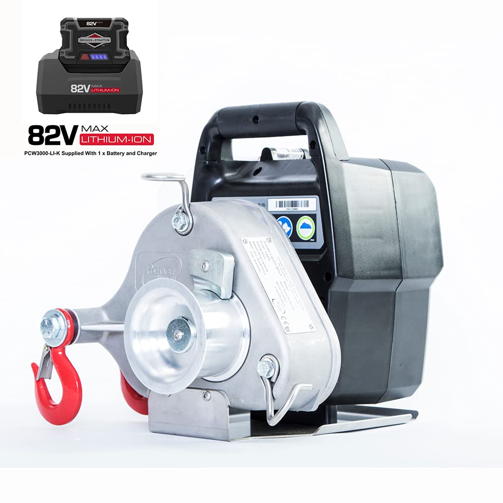 Battery Powered Portable Capstan Winch By Portable Winch Co Marine ...