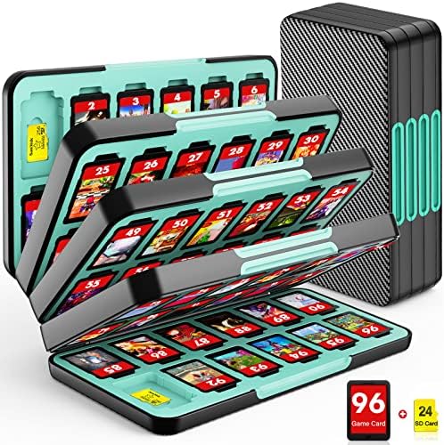 Amazon.com: Switch Game Card Case - Younik Game Card Storage Box ...