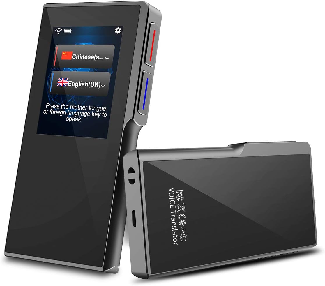 Buoth Traduttore Istantaneo Vocale con Touch Screen ad Alta Definizione ...